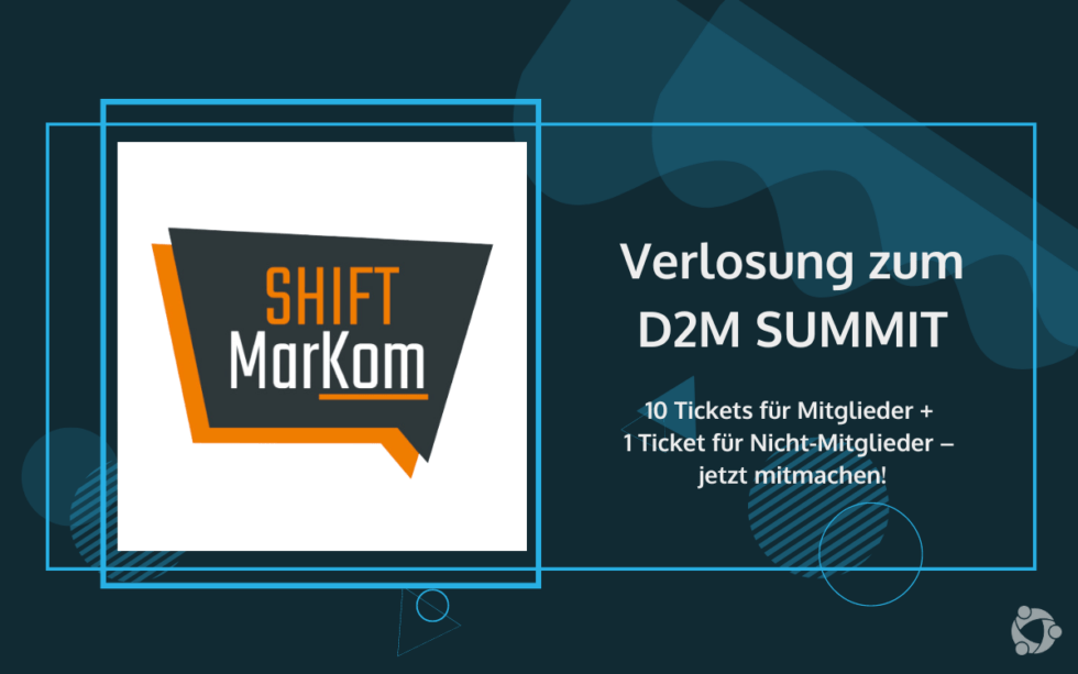 Ticketverlosung für den D2M Summit - Bundesverband Community Management ...
